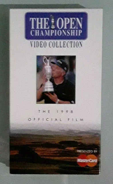 THE BRITISH OPEN CHAMPIONSHIP 1998 OFFICIAL FILM VHS VIDEOTAPE not dvd ...