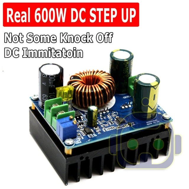 600W DC-DC STEP Up Boost Buck Voltage Converter Power Supply Module 16A ...