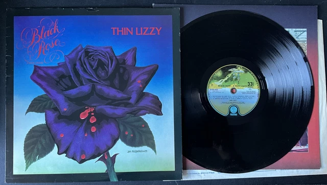 THIN LIZZY ‘BLACK Rose A Rock Legend’ Original Vinyl LP Record 9102032 1979 £11.12 - PicClick UK