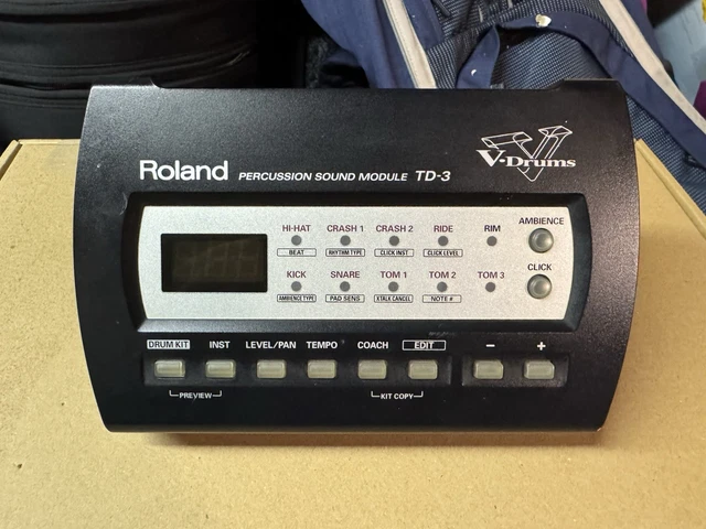 ROLAND TD-3 V-DRUMS Electronic Drum Module £80.00 - PicClick UK
