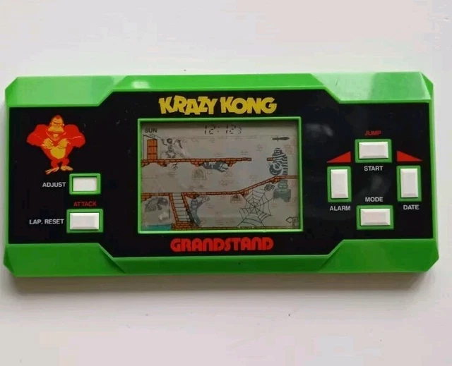 RARE GRANDSTAND KRAZY Kong Vintage 1984 LCD Game. £60.00 - PicClick UK