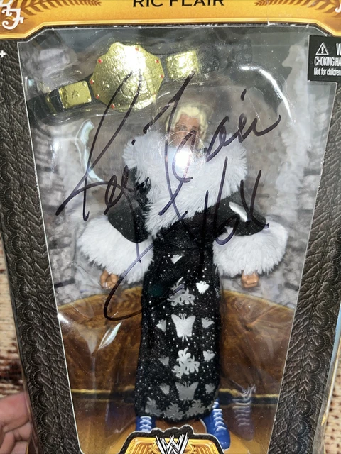 FIGURINE ARTICULÉE RIC Flair WWE Mattel Defining Moments Elite signée EUR 47,12 - PicClick FR