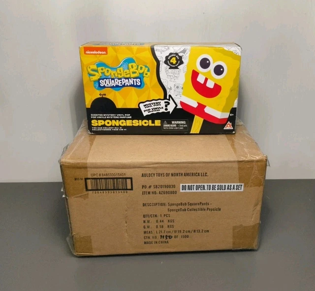 SPONGEBOB SQUAREPANTS COMPLETE set* of 4 Spongesicle Vinyl Figurines ...
