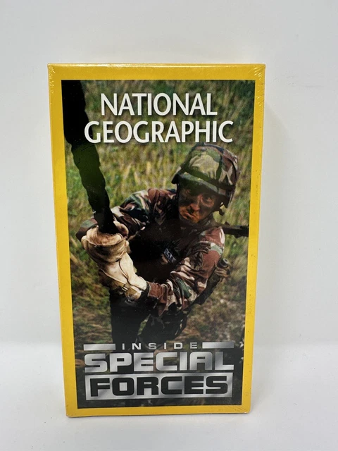 NATIONAL GEOGRAPHIC: INSIDE Special Forces - Documentary VHS NEW Sealed ...