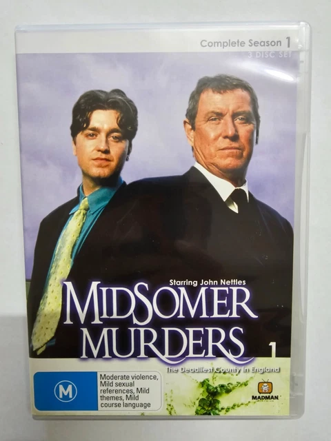 MIDSOMER MURDERS - Complete Season 1 (DVD) 3 Disc Set - ALL REGIONS ...