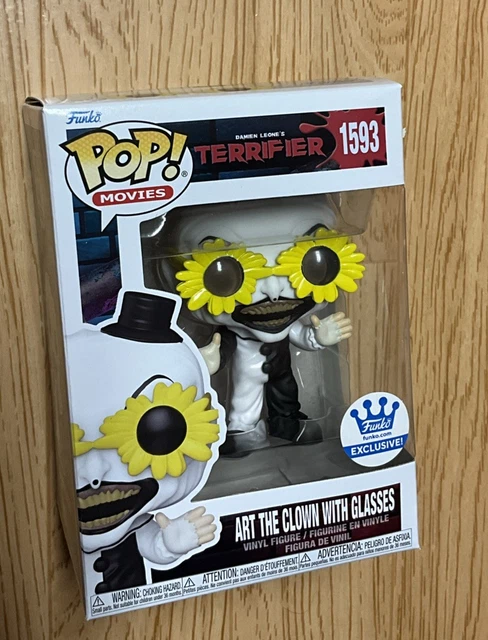 FUNKO POP! MOVIES Terrifier Art The Clown With Glasses Common Funko ...