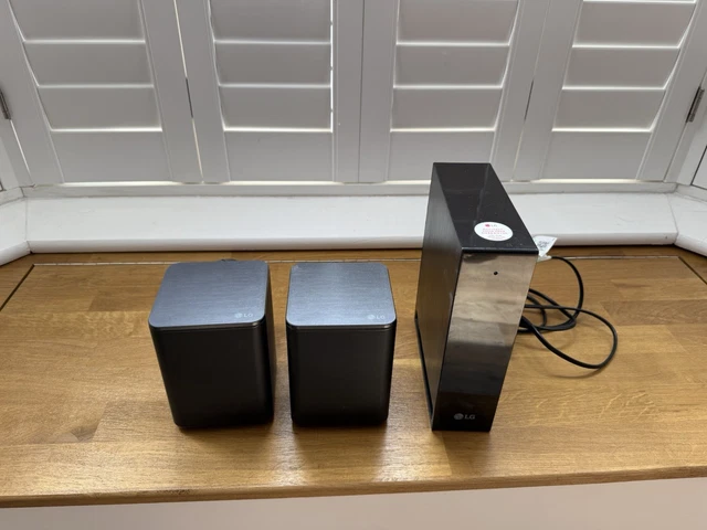 LG SPK8-S 2.0 Wireless Rear Speaker Kit for LG Soundbars £187.88 ...