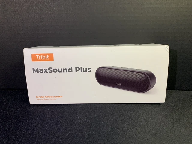 TRIBIT MAXSOUND PLUS Portable Bluetooth Speakers Wireless 20 Hours ...