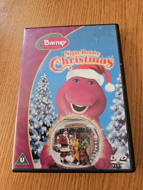BARNEY NIGHT BEFORE Christmas Dvd Kids £19.99 - PicClick UK