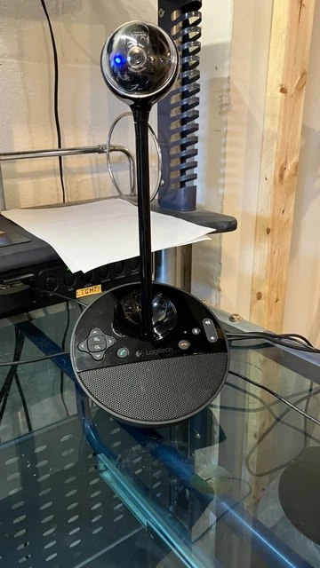 LOGITECH CONFERENCE CAMERA BCC950 HD Video Webcam Speakerphone Echo ...