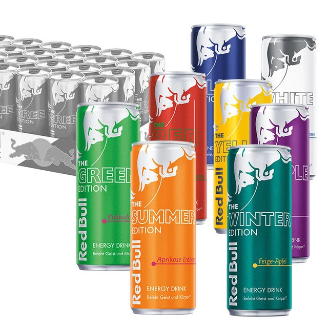 RED BULL ENERGY EDITIONS | 12 oder 24 x 250ml inkl. Pfand | ALLE SORTEN ...