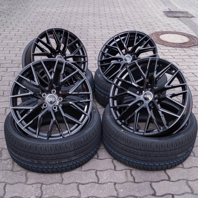 18 ZOLL ALUFELGEN RS4 für Audi A4 S4 A5 S5 B8 B9 B7 B6 8E 8H S Line ABE ...