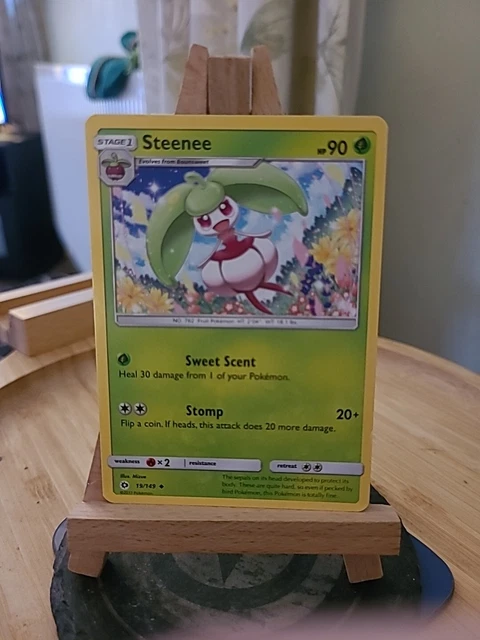 PokÉmon Trading Card Game Steenee Sun And Moon Base Set Card 19 149