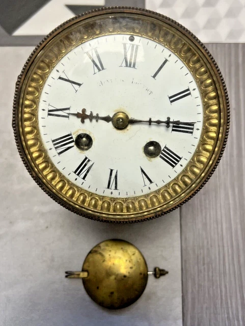 ANCIEN MOUVEMENT MÉCANISME horloge pendule carillon EUR 10,00 - PicClick FR