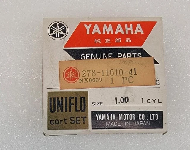 YAMAHA 70-72 R5 4TH Overbore Piston Anneaux OEM 278-11610-41-00 EUR 21 ...