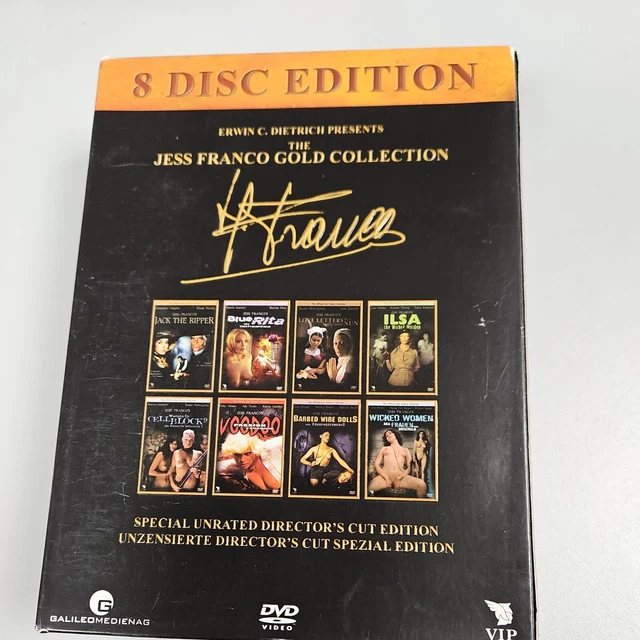 JESS FRANCO GOLD Collection-8 Film Set-New/Not Sealed. £65.00 - PicClick UK