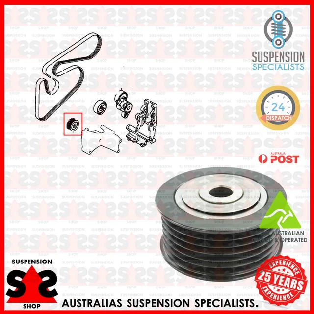 Deflection Guide Pulley V Ribbed Belt Suit Mitsubishi Lancer Viii Cy