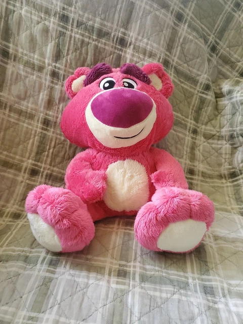 DISNEY PARKS TOY Story Big Feet Lotso Bear Strawberry Smell Plush £19. ...