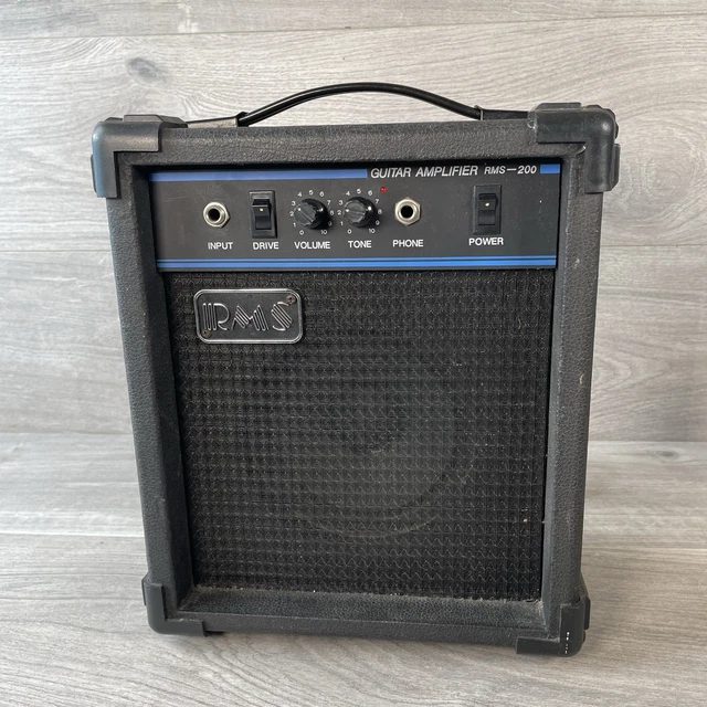 RMS GUITAR AMPLIFIER Amp UNTESTED RMS-200 Electric Guitar £22.95 ...