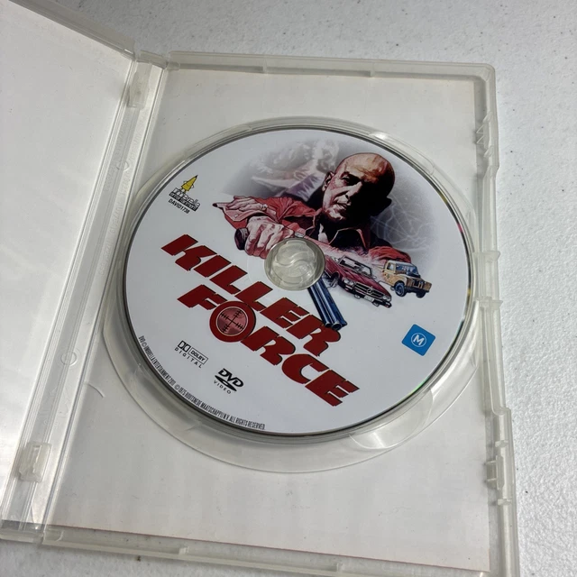 KILLER FORCE DVD movie region 4 pal vgc free post in aus $11.50 ...