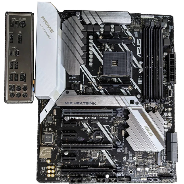 ASUS PRIME X470-PRO AM4 M.2 Slot Motherboard (Used) with Thermal Pad £ ...
