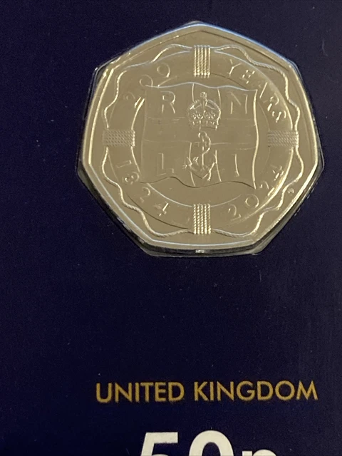 200 YEARS OF The RNLI 2024 50p Brilliant Uncirculated New Coin £0.99 ...