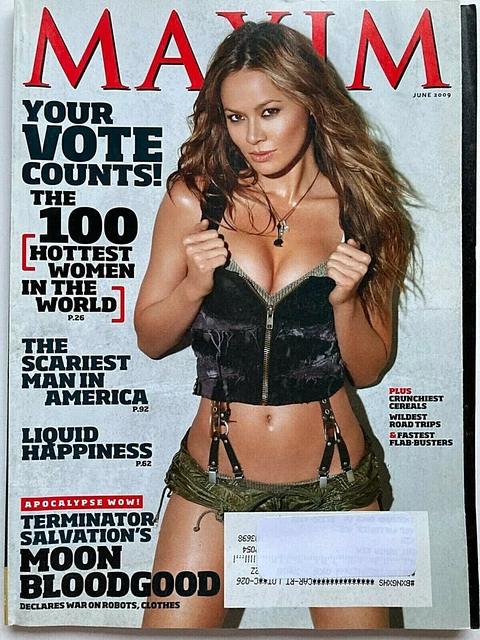 MAXIM MAGAZINE #138 Moon Bloodgood Katie Cassidy & Hot 100 Supplement June 2009 $10.85 - PicClick CA