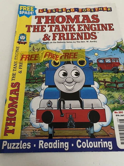 VINTAGE THOMAS THE Tank Engine & Friends Magazine 8th Jul 1998 Issue ...