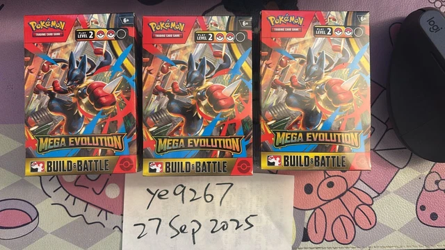 POKEMON TCG MEGA Evolution Build And Battle Box Sealed In Hand £52.68 ...