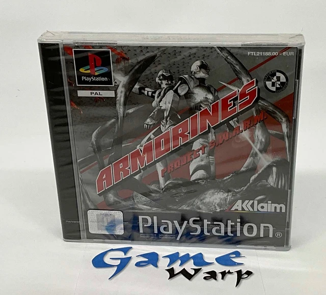 ARMORINES PROJECT S.W.A.R.M. (PS1) - PAL - ITA/ESP - NUOVO - NEW SEALED ...