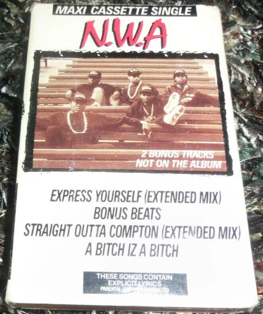 NWA: EXPRESS YOURSELF Straight Outta Compton (Maxi Cassette Single ...