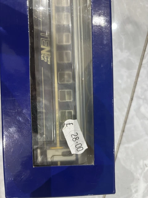 ROCO HO COACH Trains Euro Nuit (TEN) Black Era 5 Analogue MPN ...