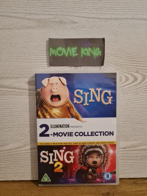 SING / SING 2 (DVD, 2022) [2-Movie Collection] Kids Animation [Region 2 ...
