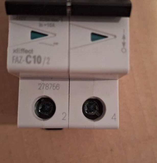 EATON MOELLER FAZ-C10/2 Interuttore Magnetotermico 10A Curva C 2P 10kA EUR 20,00 - PicClick IT