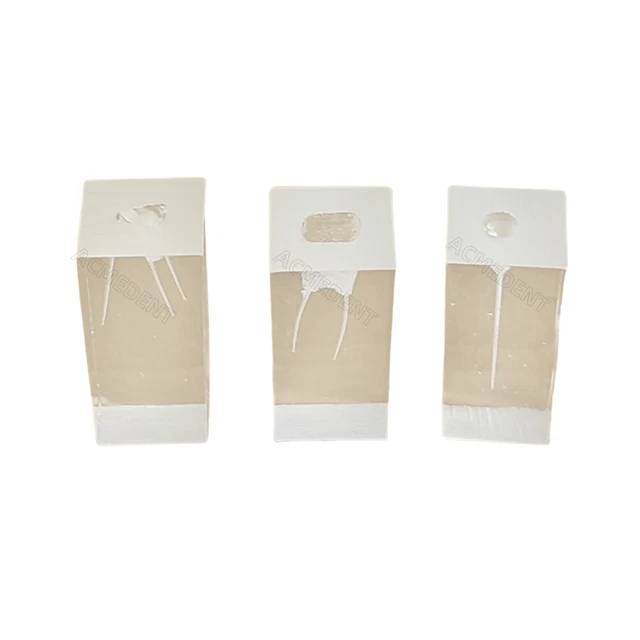 DENTAL CLEAR ROOT Canal Blocks Files Practice Model Teeth Pulp Replicas ...