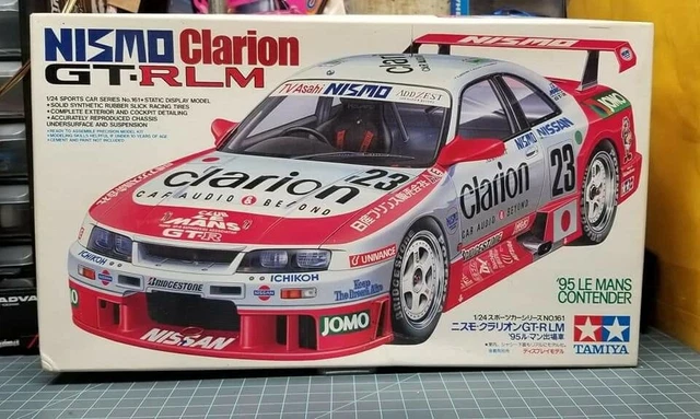 KIT MODÈLE TAMIYA NISMO Clarion Nissan Skyline GT-RLM R33 GTR LM JDM Le ...