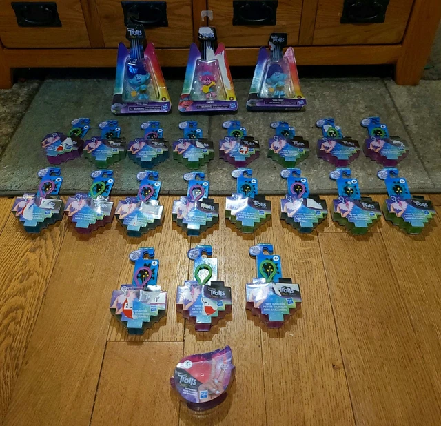 DREAMWORKS HASBRO - Trolls World Tour Figures X 23 - Figure Bundle Kids ...