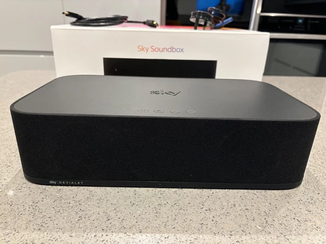 SKY DEVIALET SOUNDBOX Speaker Bluetooth Dolby Audio Surround Sound ...