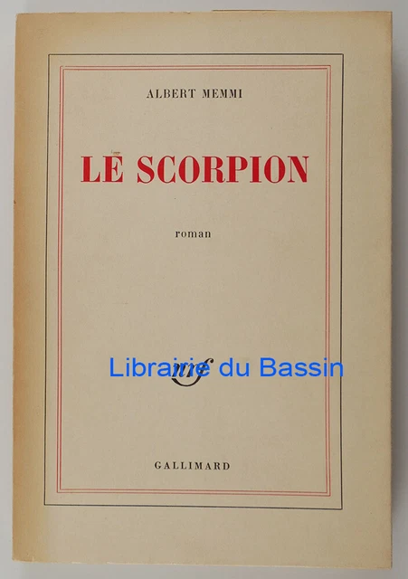 LE SCORPION OU la Confession imaginaire Albert Memmi 1969 SP Envoi EUR ...