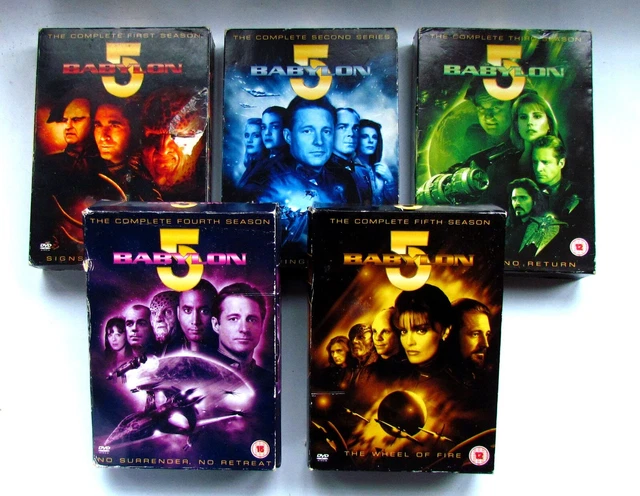 BABYLON 5 - The Complete DVD Collection Series 1 - 5, PAL £47.52 ...