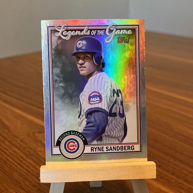 CUBS ARC-EN-CIEL RYAN SANDBERG 2023 Topps Series 2 Legends of The Game ...