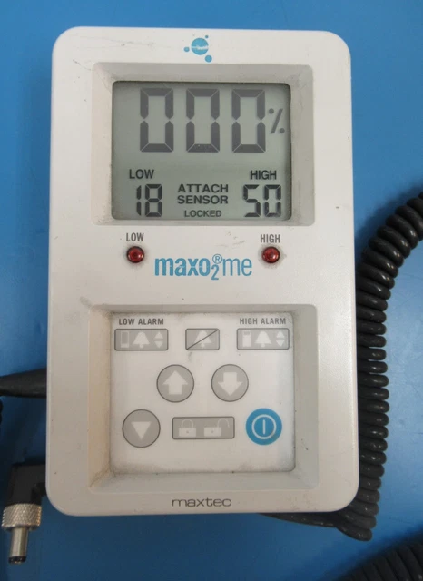 MAXTEC MAXO 2 Me Oxygen Analyzer $99.00 - PicClick