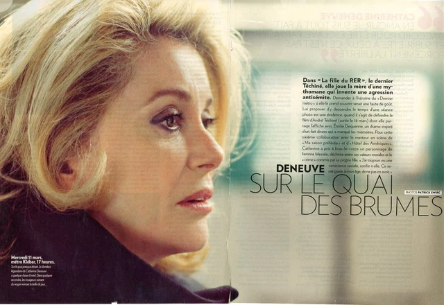 COUPURE DE PRESSE Clipping 9999 Catherine Deneuve (4 pages) EUR 5,00 - PicClick FR