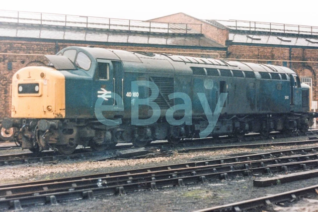 UK RAILWAY PHOTOGRAPH of Class 40 Locomotive 40160. RM40-133 £1.70 ...