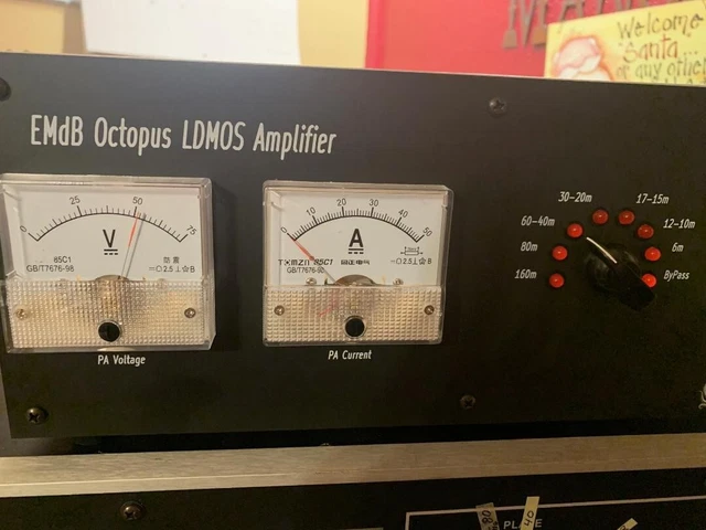 HF TRANSISTOR LINEAR Amplifier LD Mosfet Power Amplifier 1.2 KW £671.75 ...