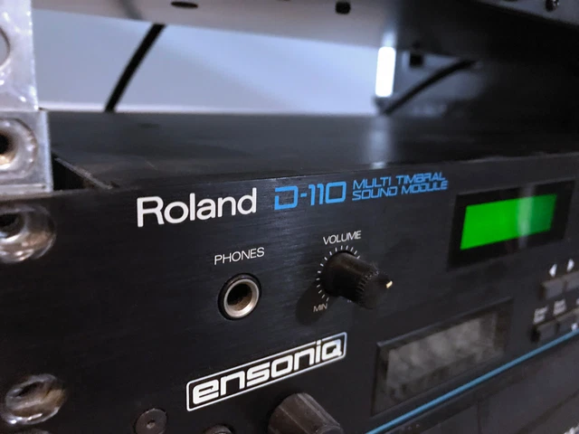 ROLAND D-110 MULTI Timbral Sound Module Synthesizer Rackmount $86.00 ...