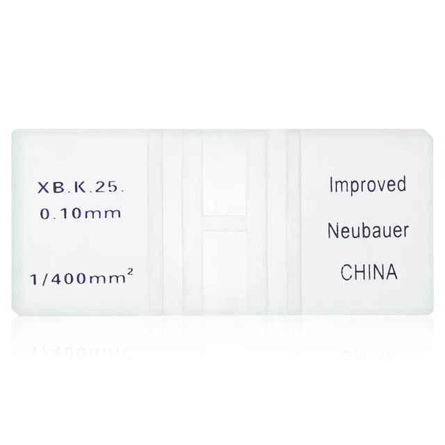 LABS HEMOCYTOMETER BOARD Hemocytometer Coverslips Microscope Counting ...