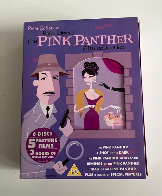 THE PINK PANTHER Film Collection Dvd Box Set Peter Sellers £10.00 ...