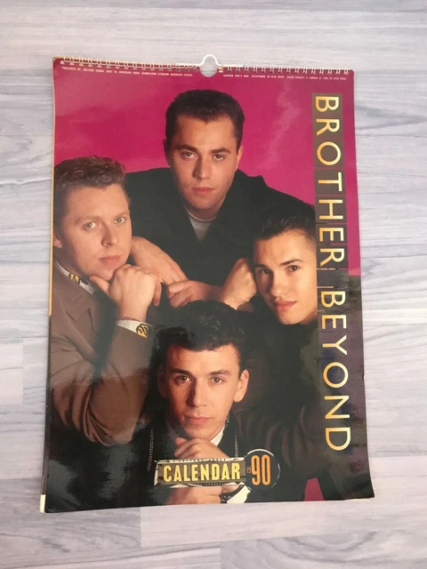 CALENDRIER 1990 BROTHER Beyond / Nathan Moore / Worlds Apart EUR 12,00 ...