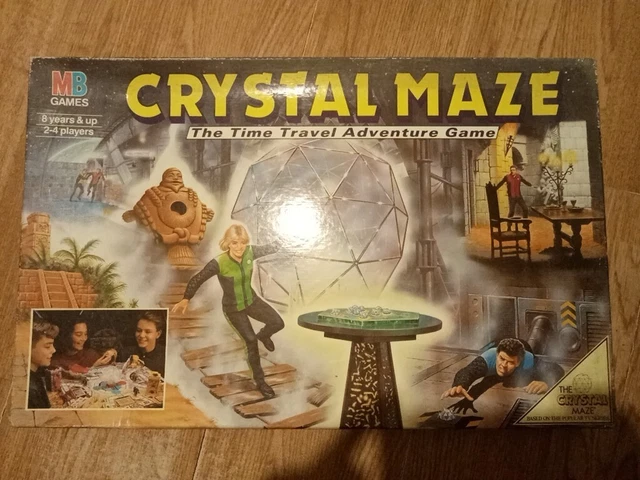 THE CRYSTAL MAZE Board Game MB GAMES Vintage 1993 Original - VGC 100% ...